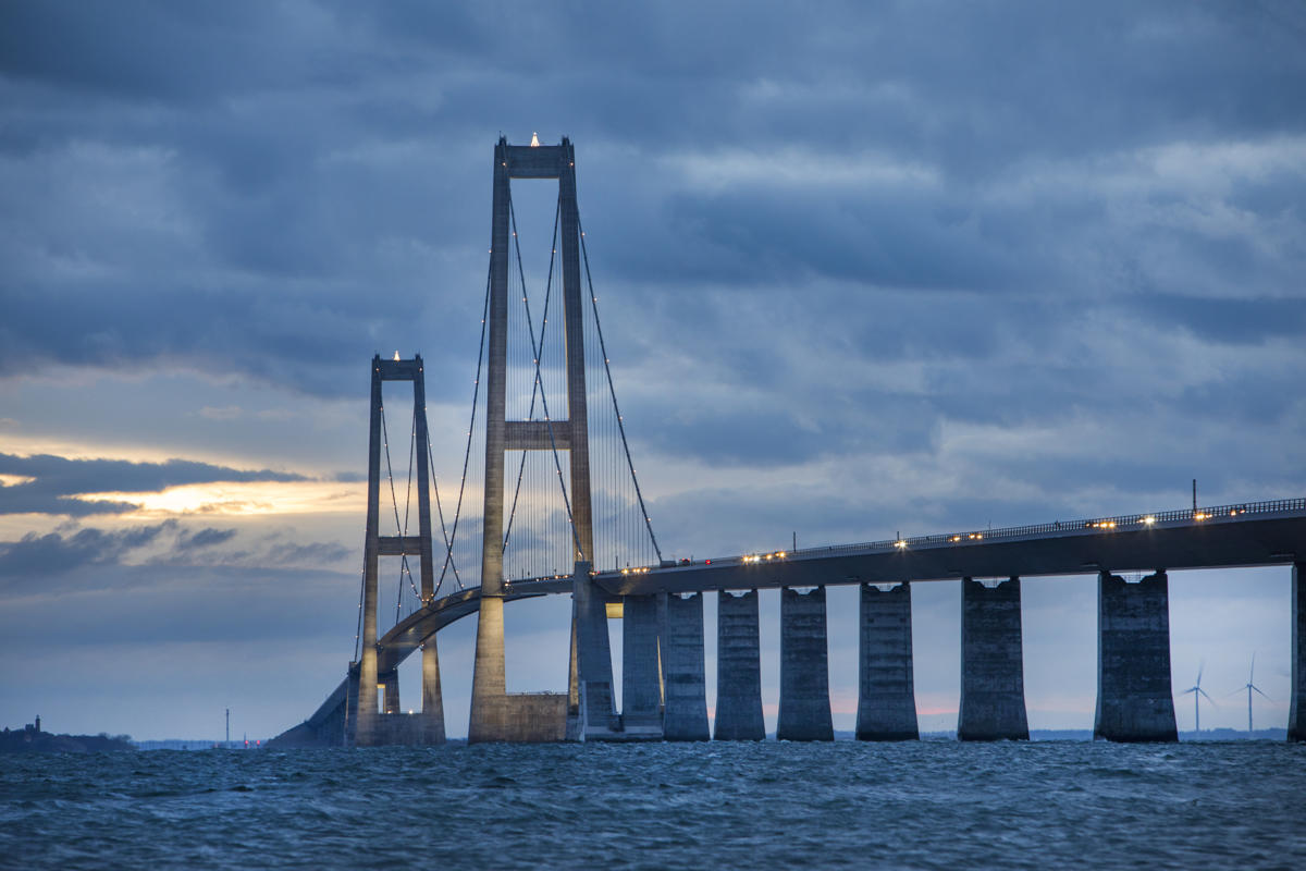 Sådan kommer juletrafikken til at se ud på Storebæltsbroen